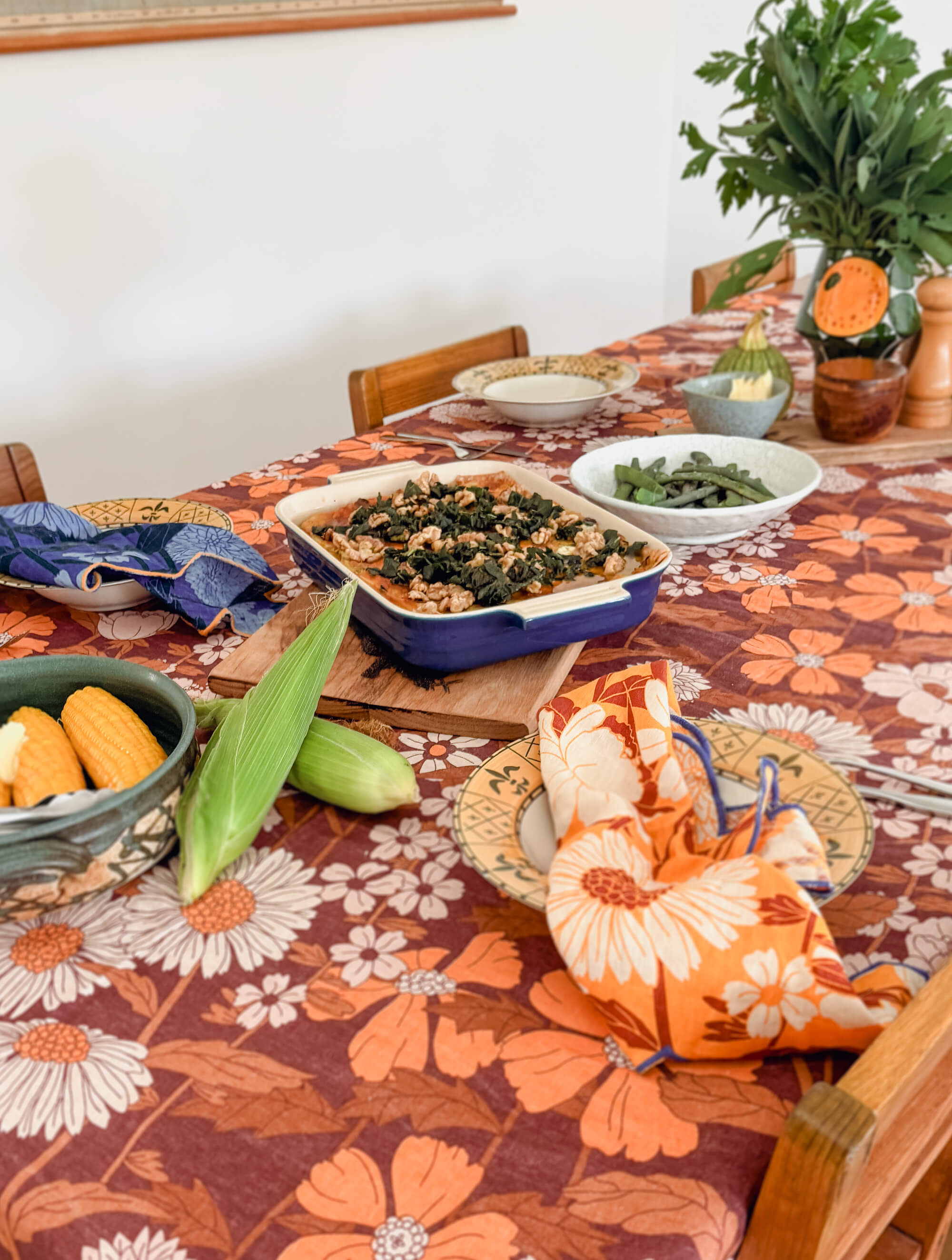 Michelle’s pumpkin and goat's cheese lasagne – Sage and Clare