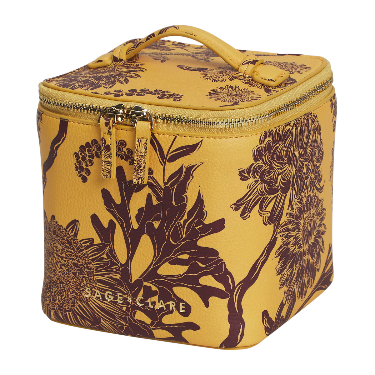 Delphine Small Vanity Case - Dune – Sage and Clare