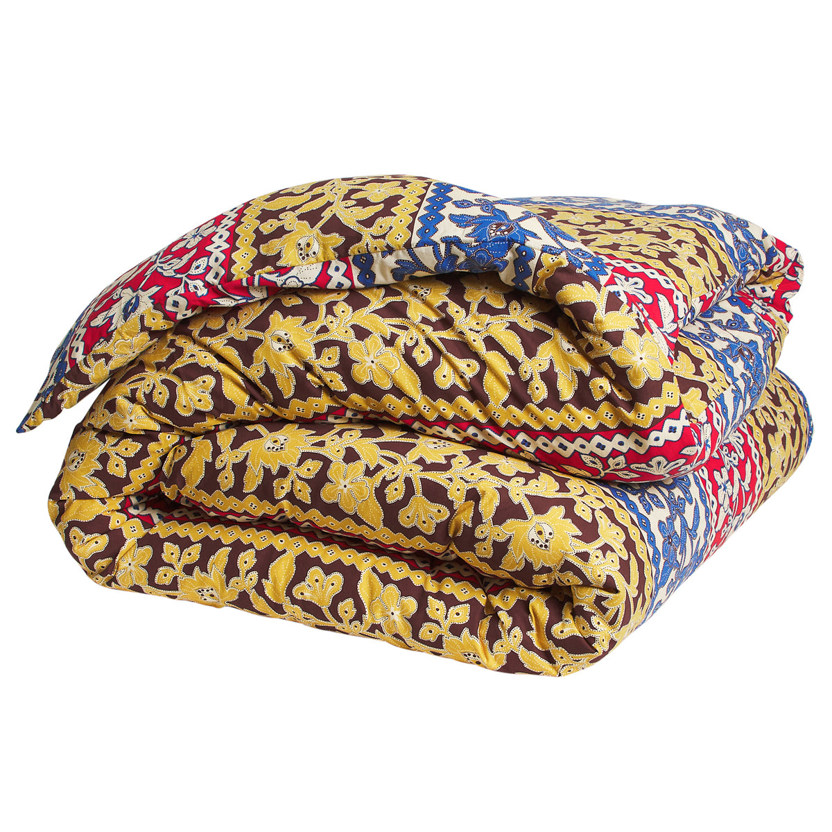 Thea Cotton Quilt Cover - Vermillion – Sage and Clare