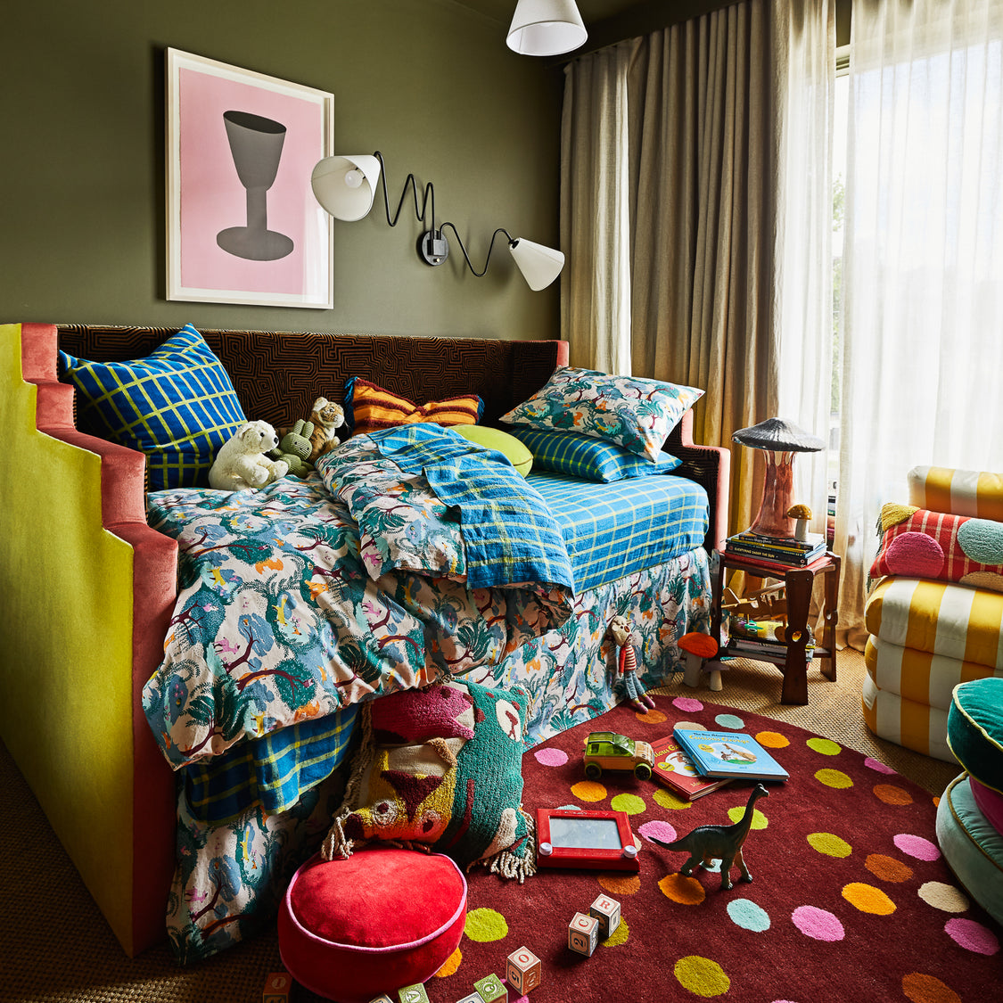 Jarvis Cotton Pillowcase Set – Sage and Clare