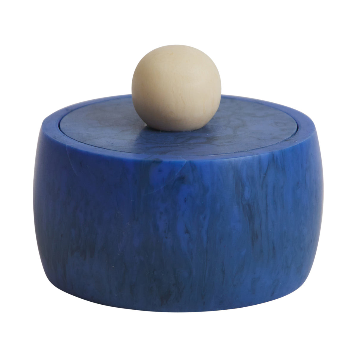 Karine Mini Canister - Azure-Pearl – Sage and Clare